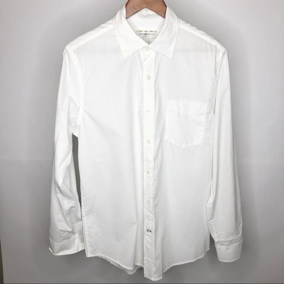 Club Room | Shirts | Club Room Slim Fit Solid White Dress Shirt Size S ...